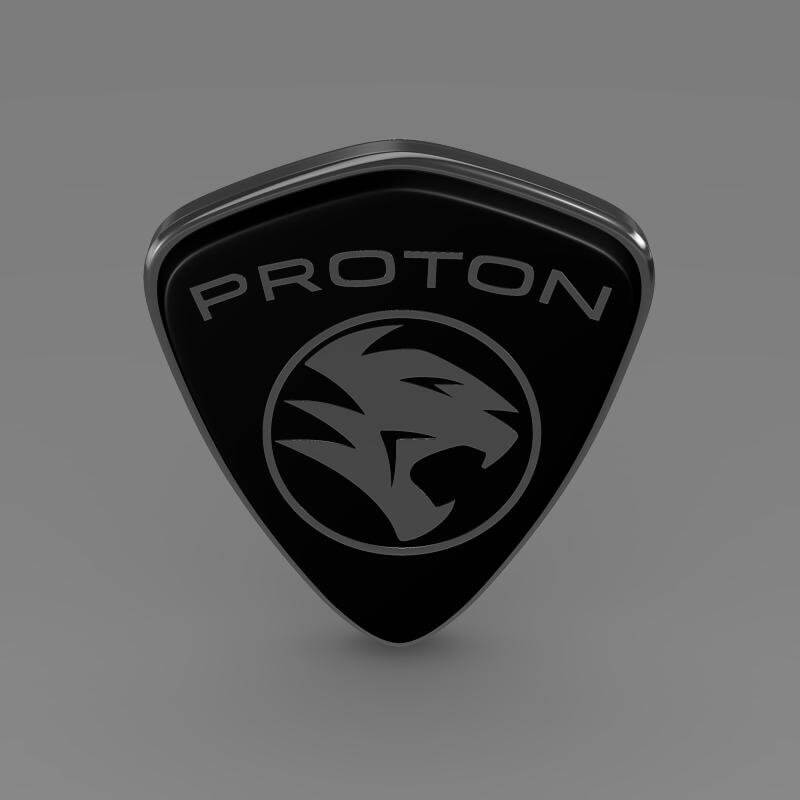 Proton Logo - 3D Model by Creative Idea Studio