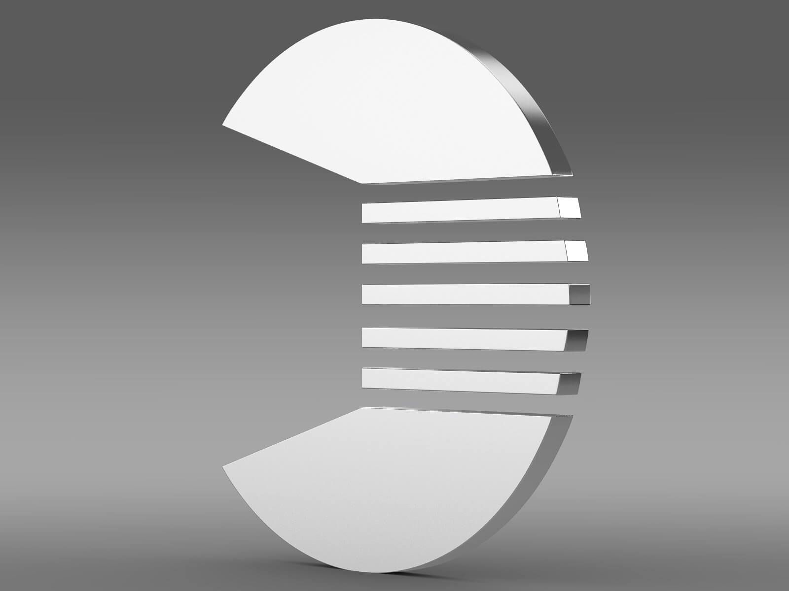 Quan Logo - 3D Model by Creative Idea Studio