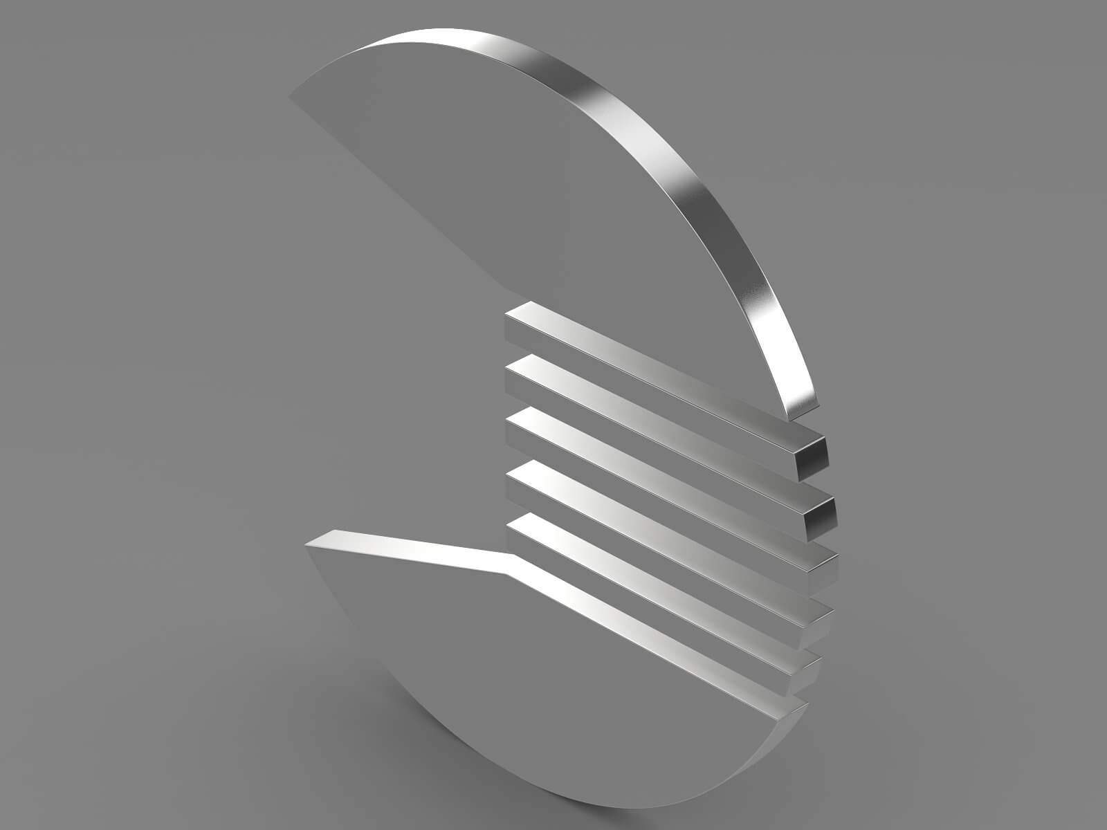 Quan Logo - 3D Model by Creative Idea Studio