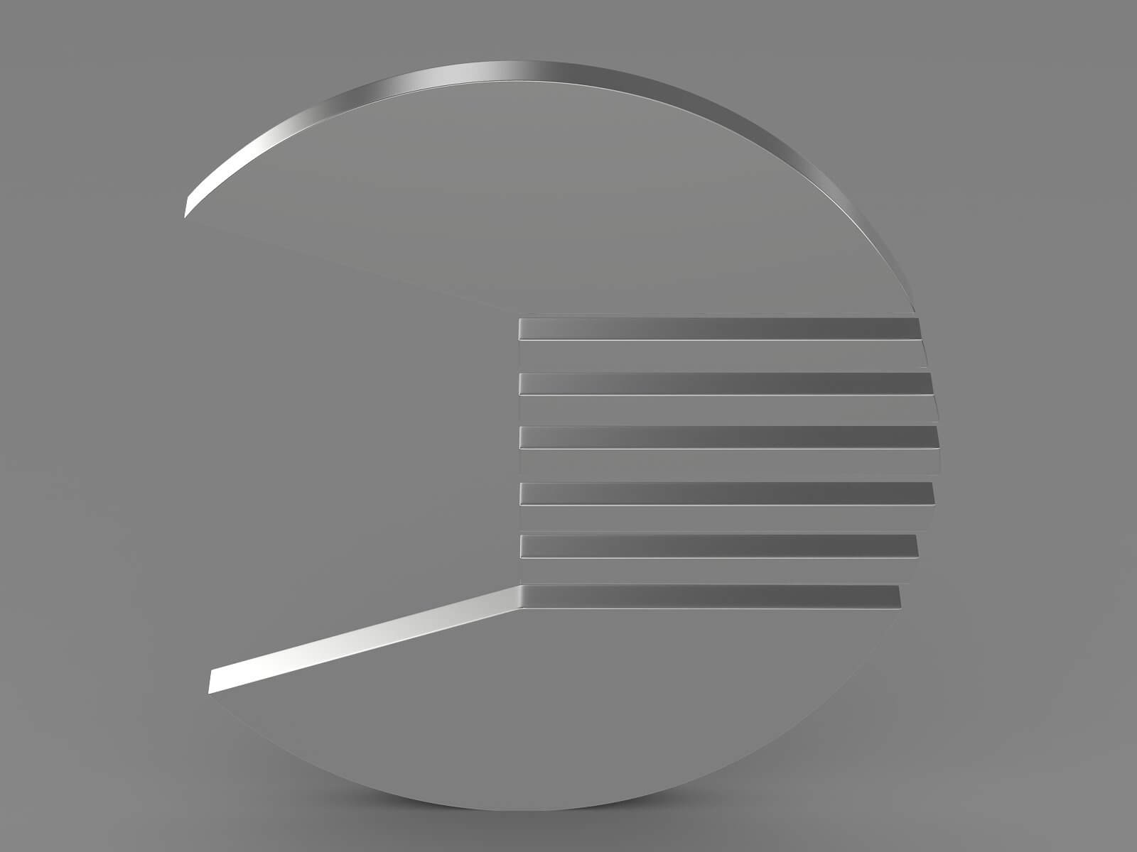 Quan Logo - 3D Model by Creative Idea Studio