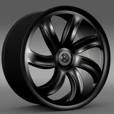 R Spirit Rim - 3D Model by Creative Idea Studio
