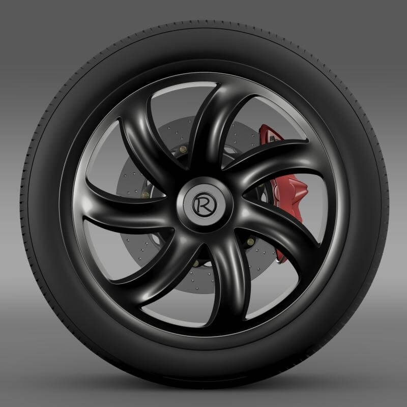 R Spirit Wheel - 3D Model by Creative Idea Studio