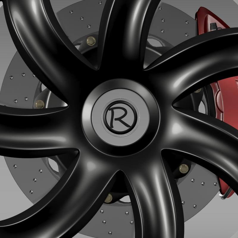 R Spirit Wheel - 3D Model by Creative Idea Studio