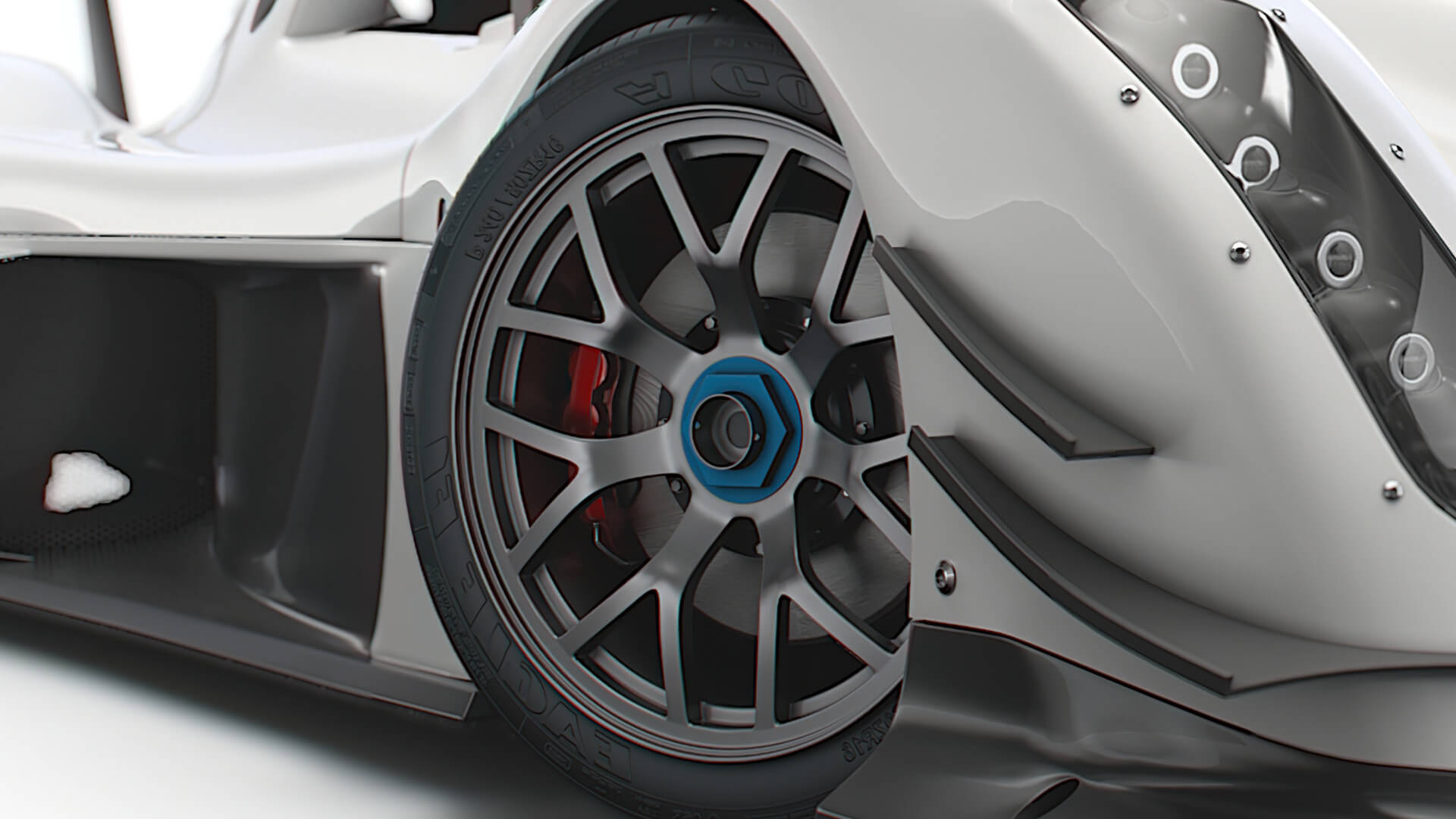Radical SR10 Wheel - 3D Model by Creative Idea Studio