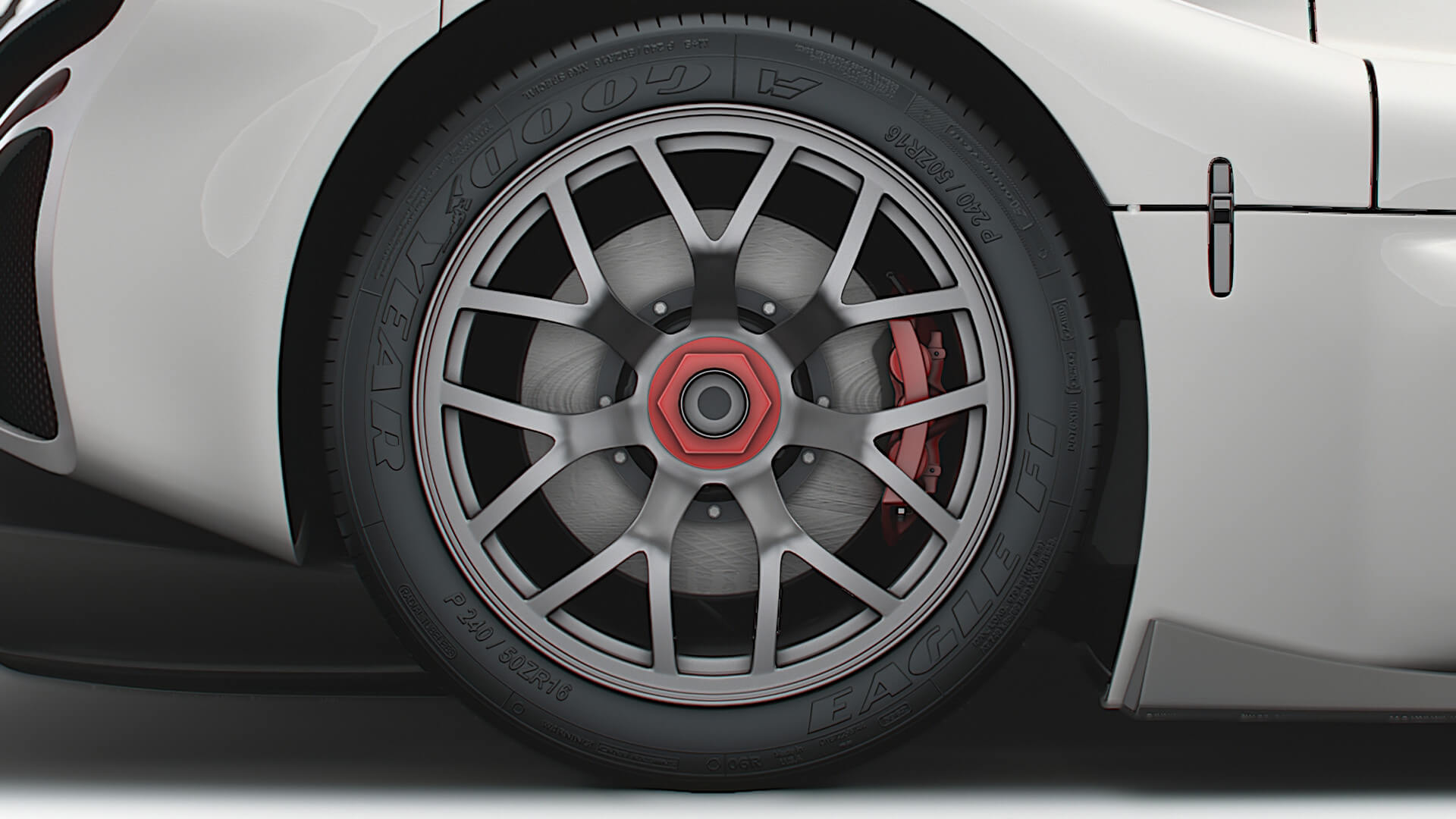 Radical SR10 Wheel - 3D Model by Creative Idea Studio