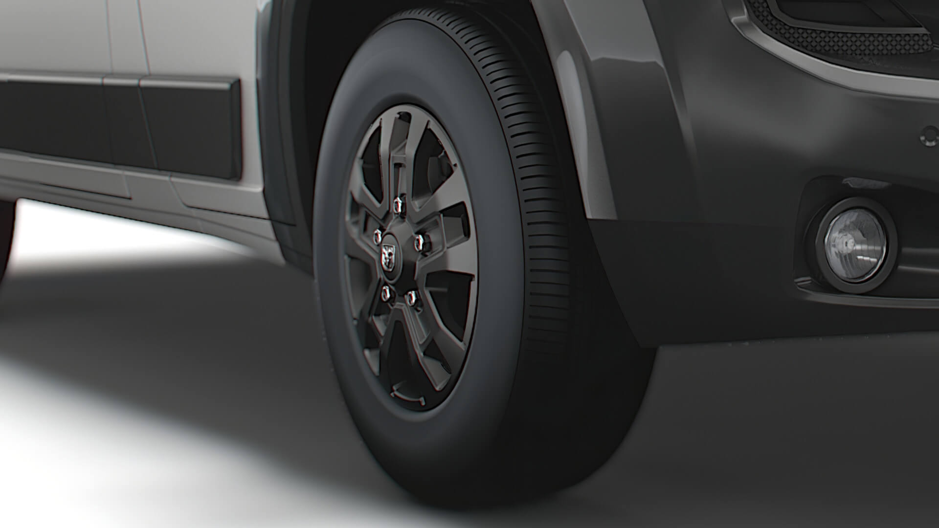 RAM Promaster Van 2023 Wheel - 3D Model by Creative Idea Studio