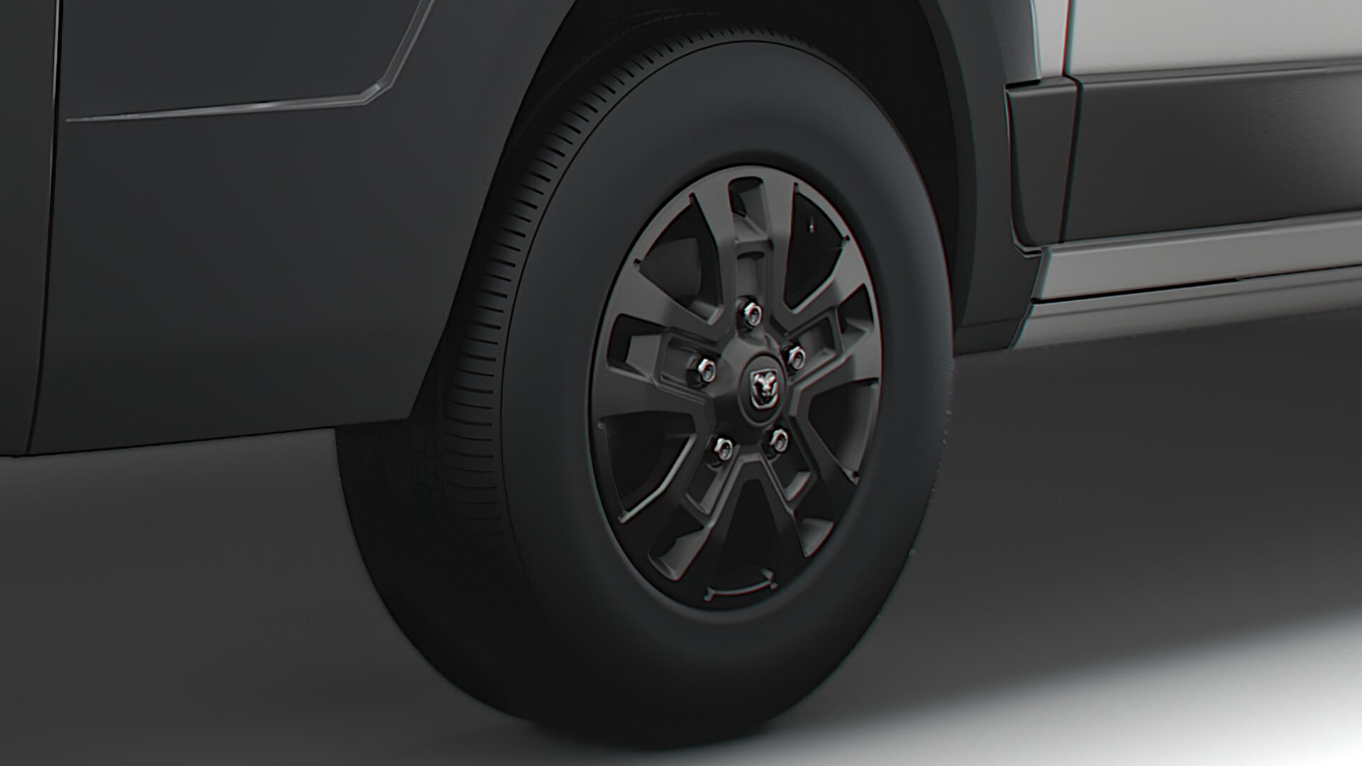 RAM Promaster Van 2023 Wheel - 3D Model by Creative Idea Studio