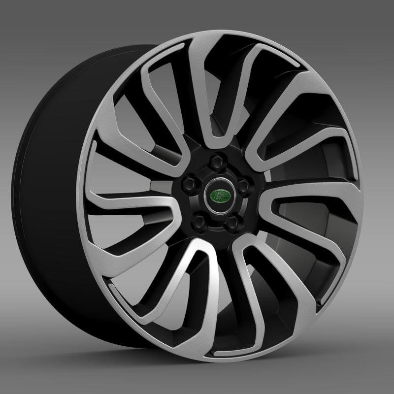 RangeRover V8 Rim - 3D Model by Creative Idea Studio
