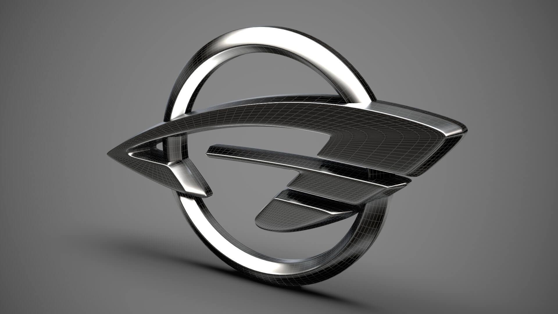 Ravon Logo - 3D Model by Creative Idea Studio