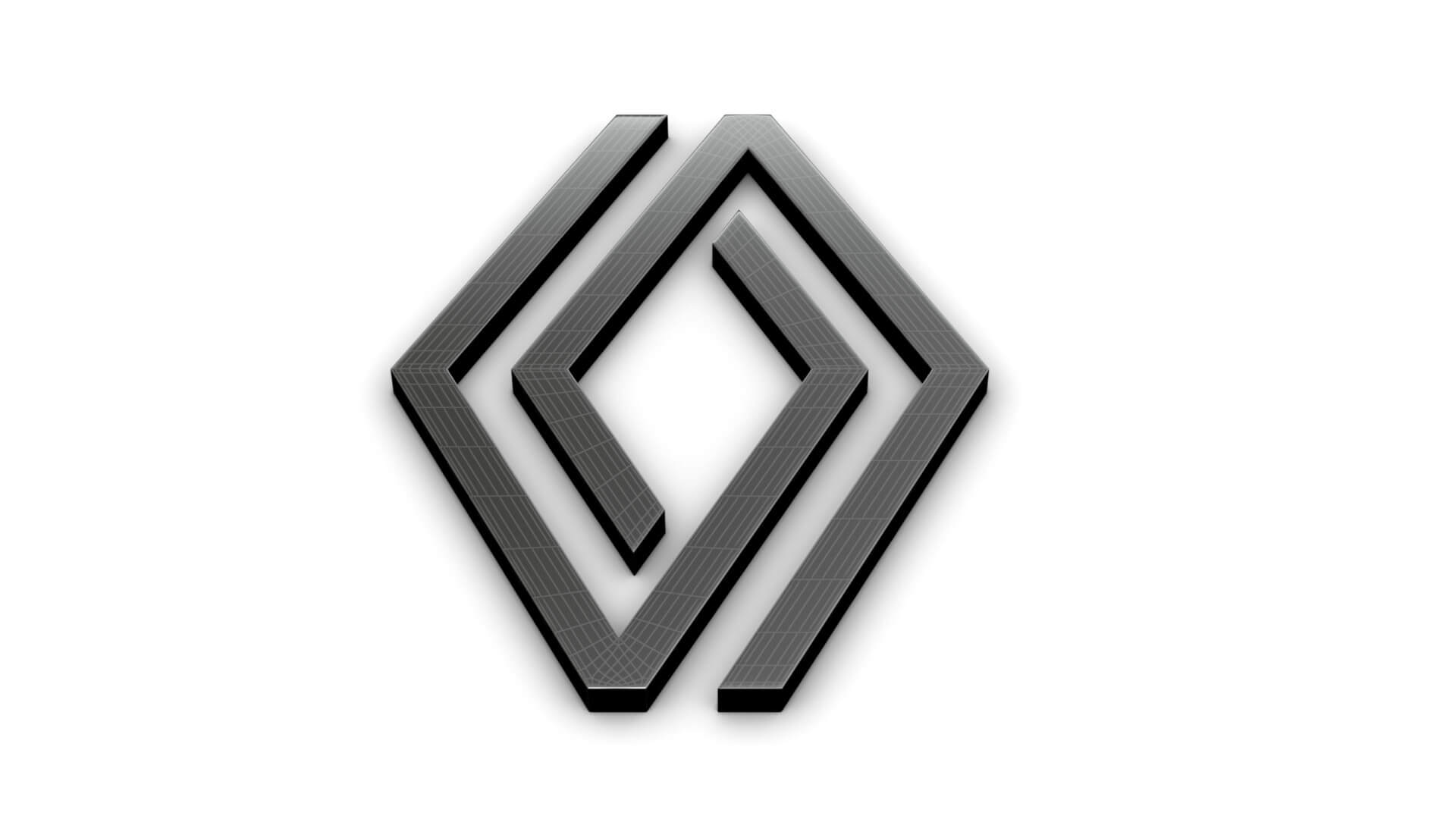 Renault Logo - 3D Model by Creative Idea Studio