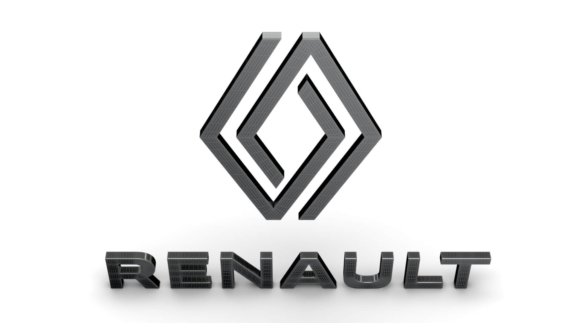 Renault Logo - 3D Model by Creative Idea Studio