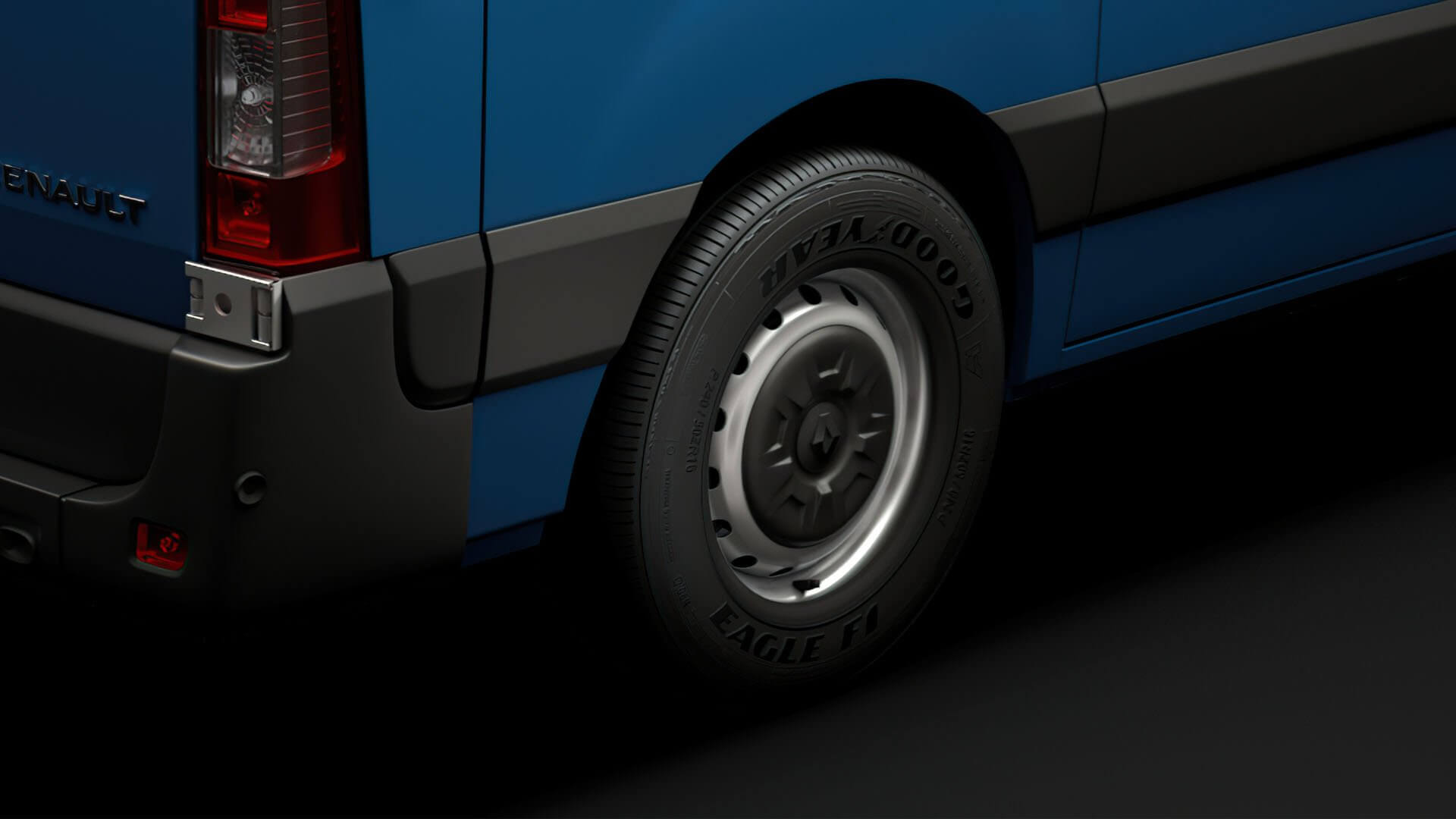 Renault Master Van 2020 Wheel - 3D Model by Creative Idea Studio