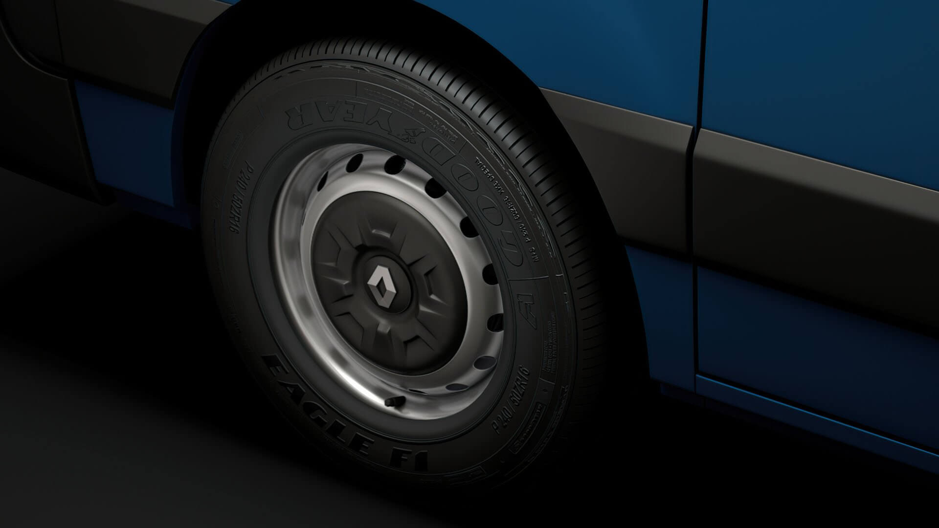 Renault Master Van 2020 Wheel - 3D Model by Creative Idea Studio