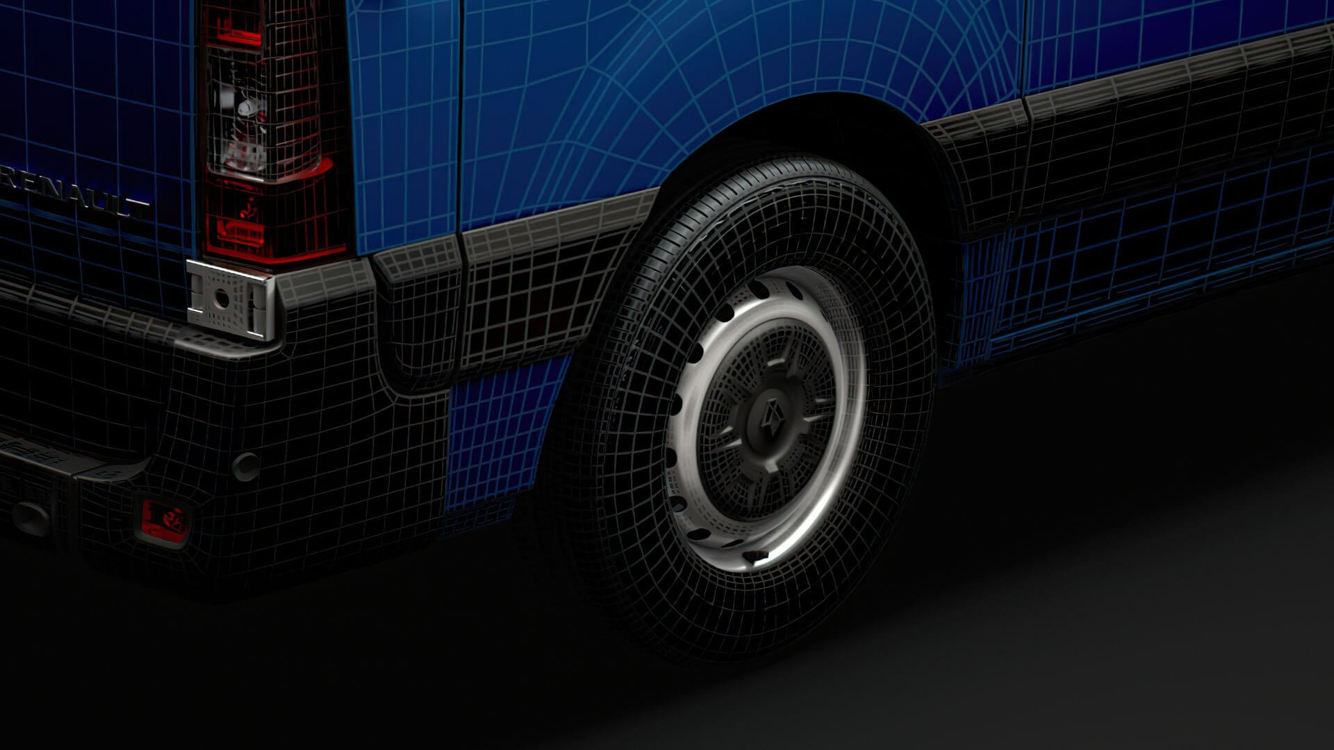 Renault Master Van 2020 Wheel - 3D Model by Creative Idea Studio