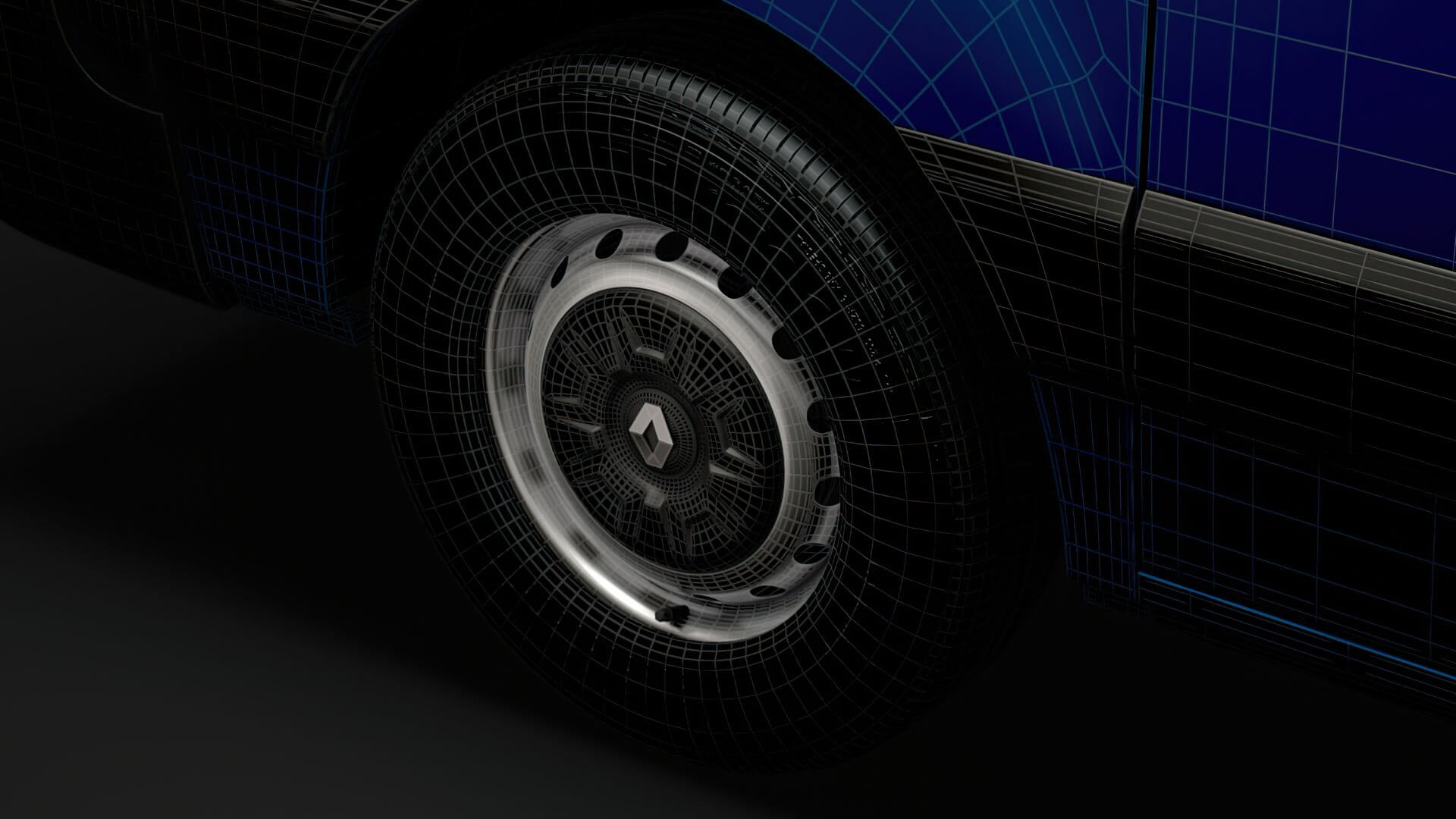 Renault Master Van 2020 Wheel - 3D Model by Creative Idea Studio