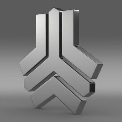 Saipa Logo - 3D Model by Creative Idea Studio