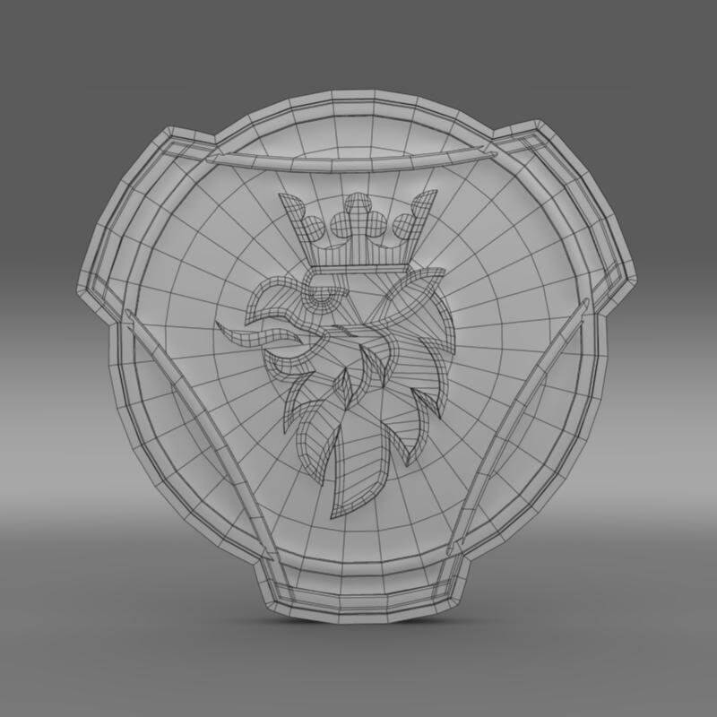 Scania Logo - 3D Model by Creative Idea Studio