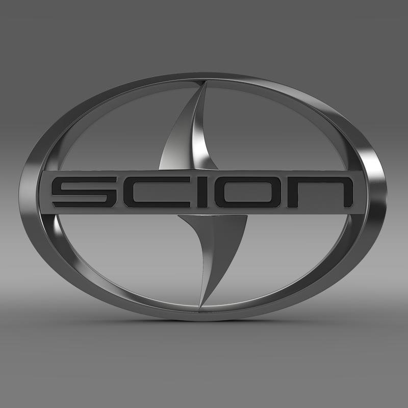 Scion Logo - 3D Model by Creative Idea Studio