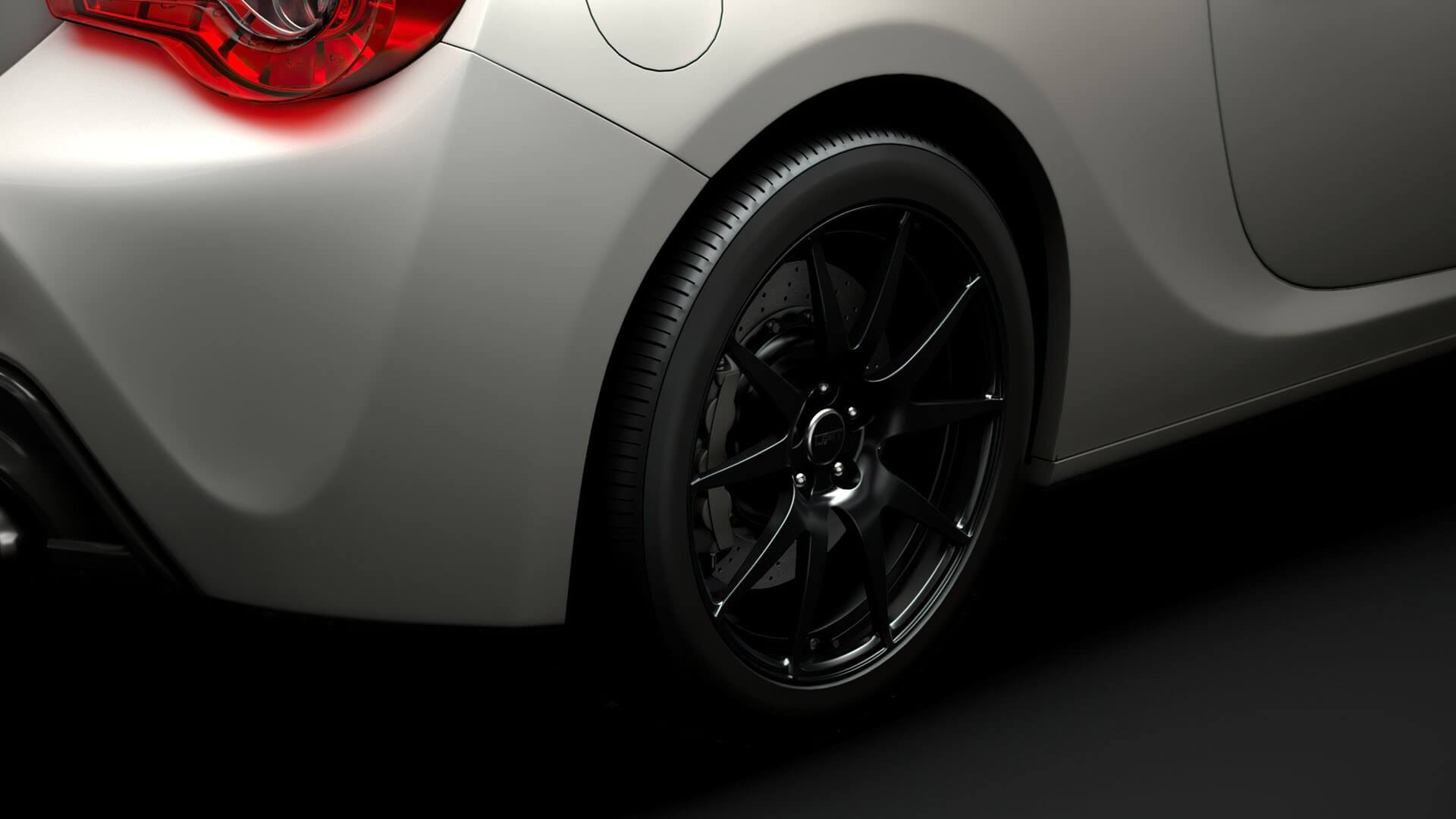 Scion TRD 2020 Wheel - 3D Model by Creative Idea Studio