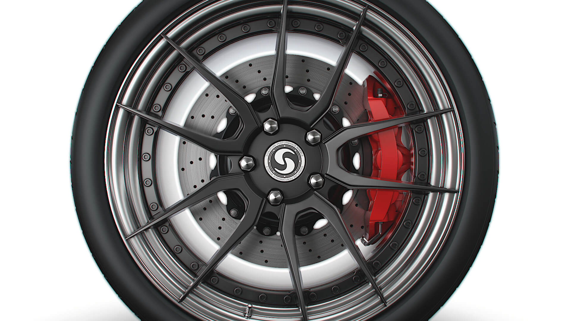 Signature SV302S Wheel - 3D Model by Creative Idea Studio