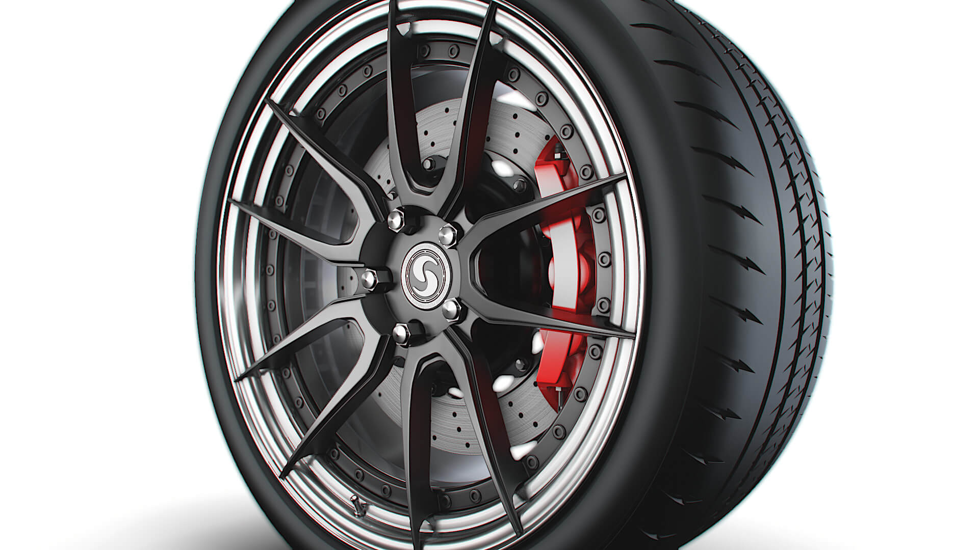 Signature SV302S Wheel - 3D Model by Creative Idea Studio