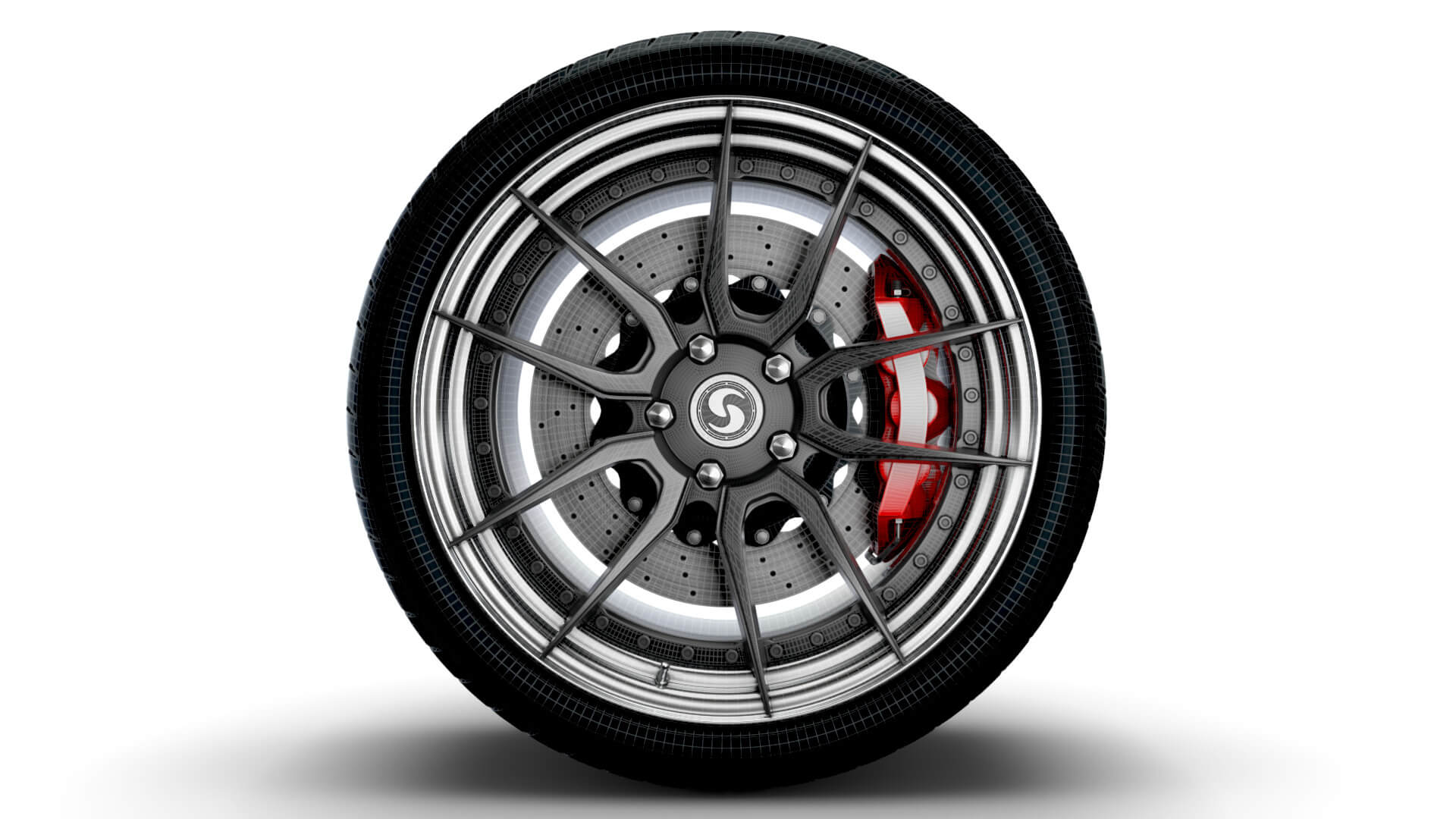 Signature SV302S Wheel - 3D Model by Creative Idea Studio