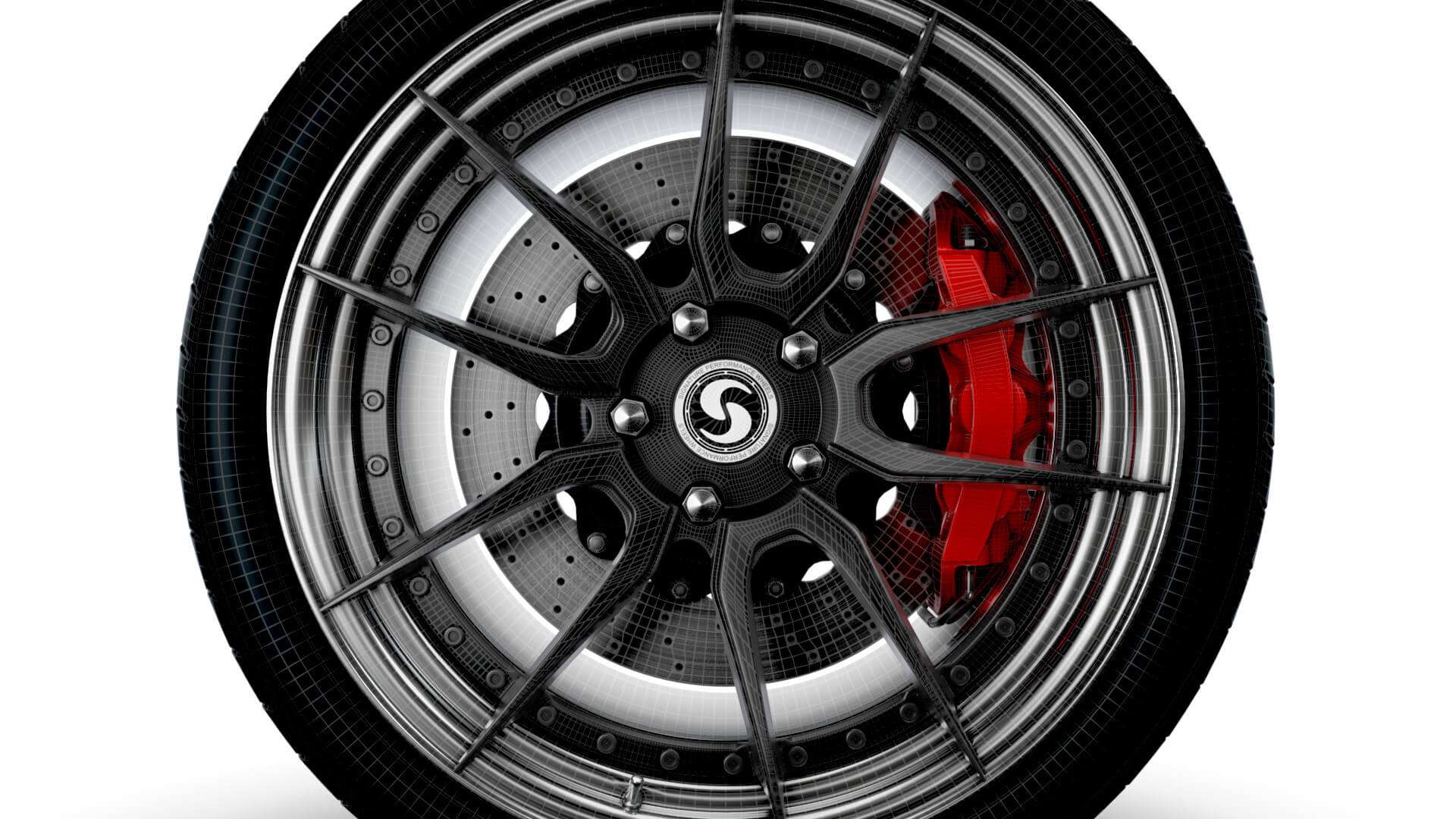 Signature SV302S Wheel - 3D Model by Creative Idea Studio