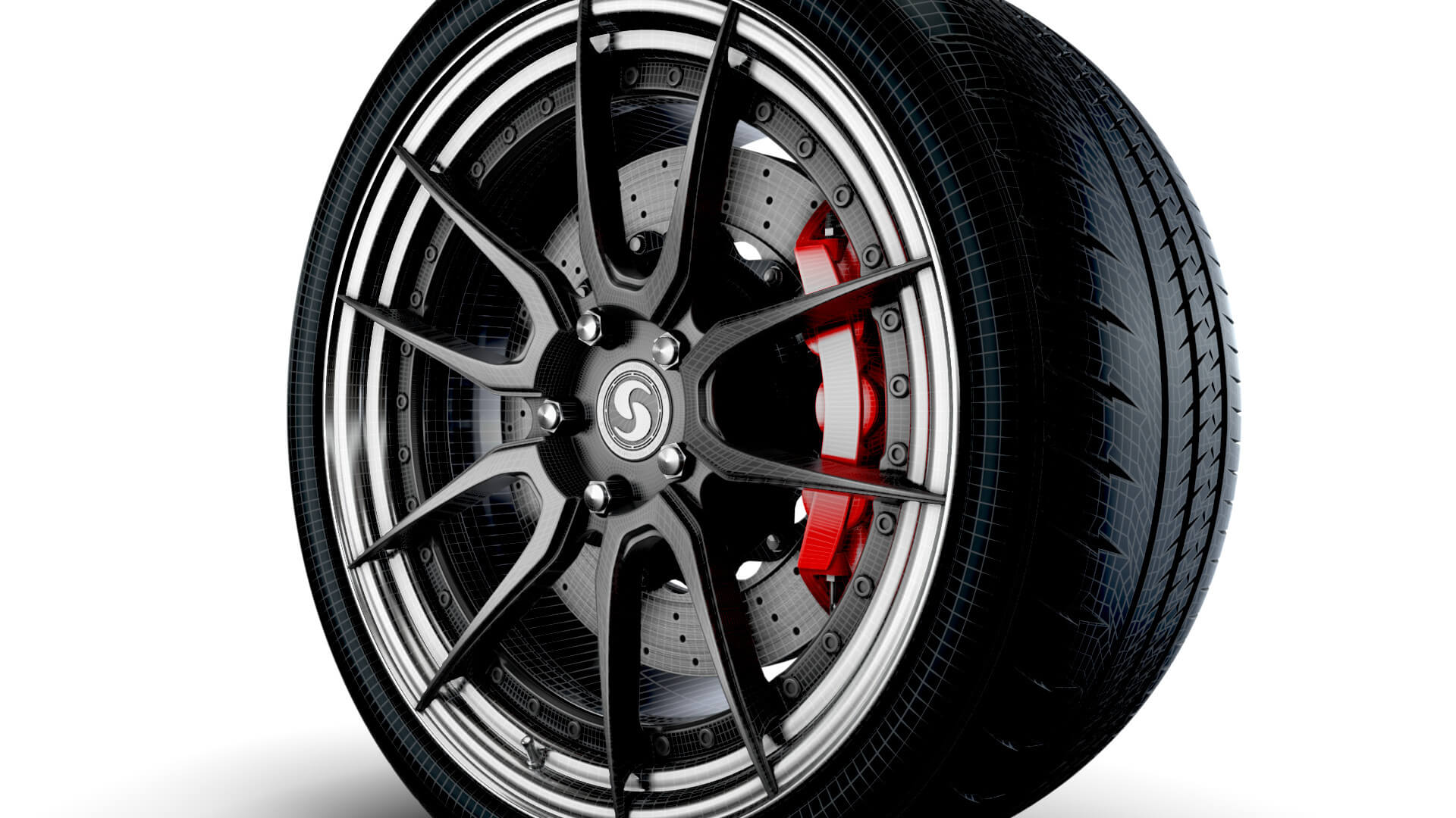 Signature SV302S Wheel - 3D Model by Creative Idea Studio