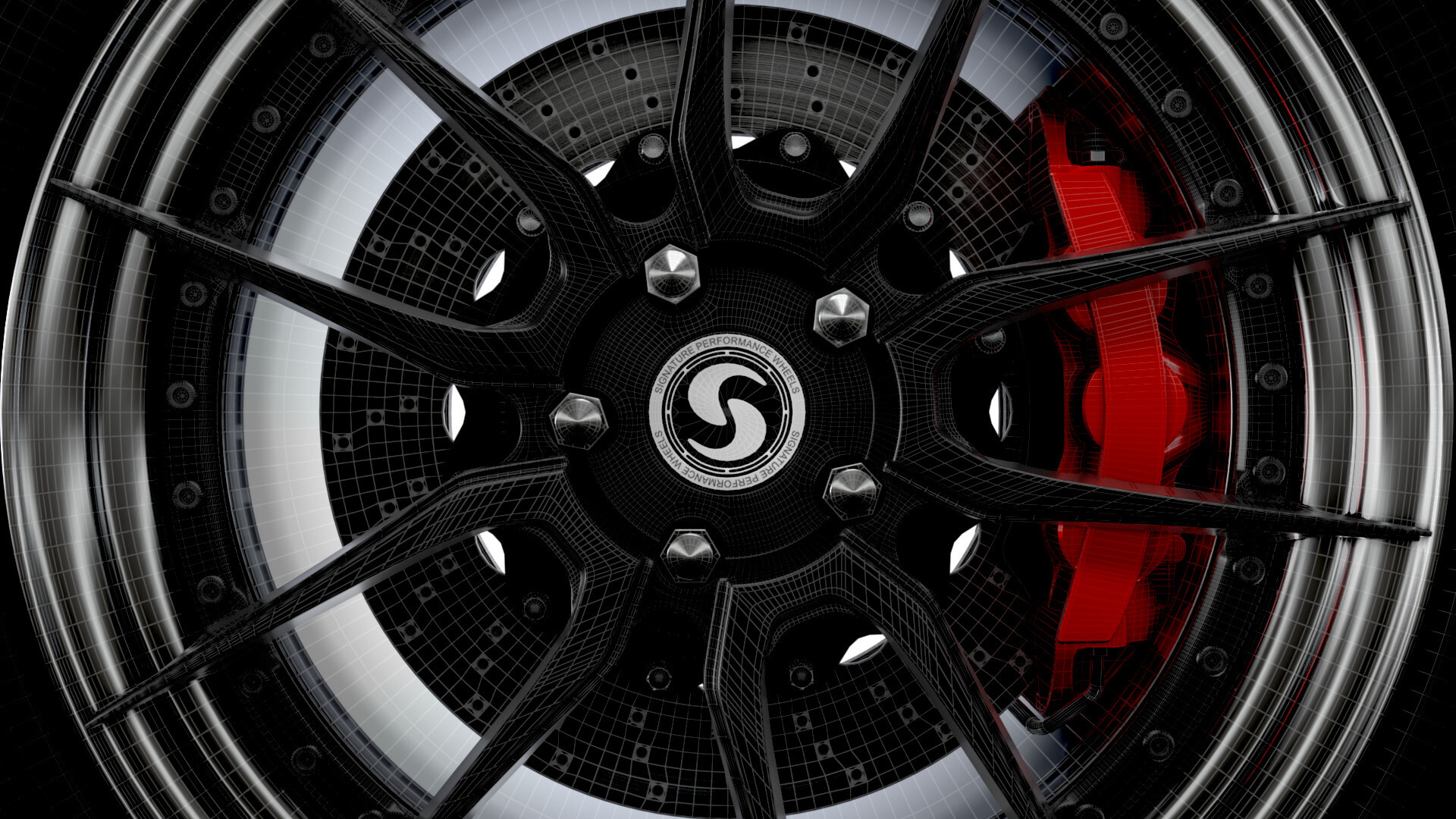 Signature SV302S Wheel - 3D Model by Creative Idea Studio