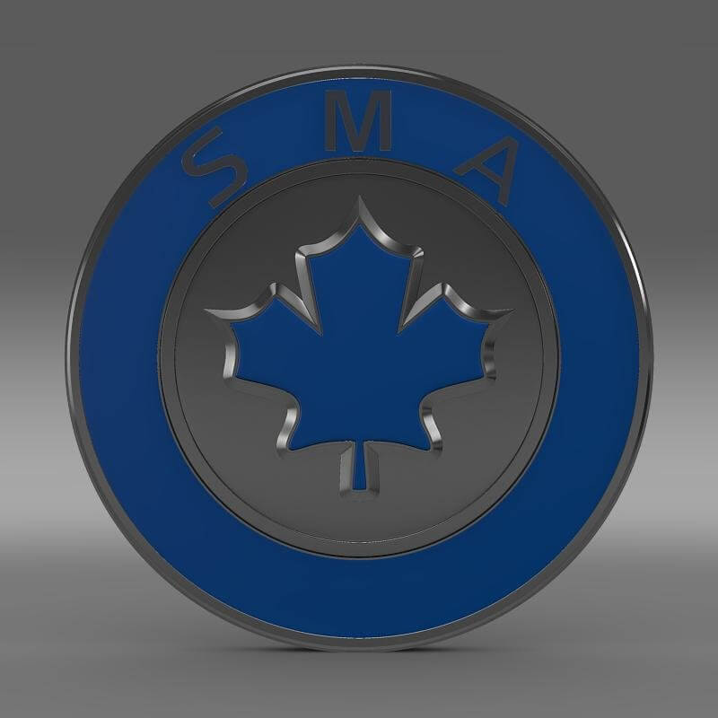SMA Logo - 3D Model by Creative Idea Studio