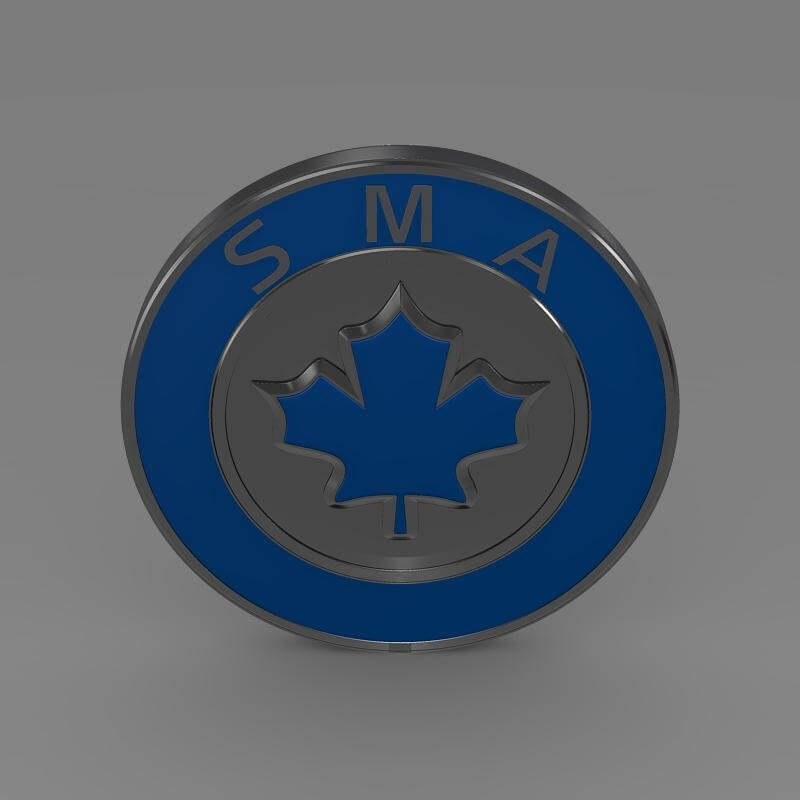 SMA Logo - 3D Model by Creative Idea Studio