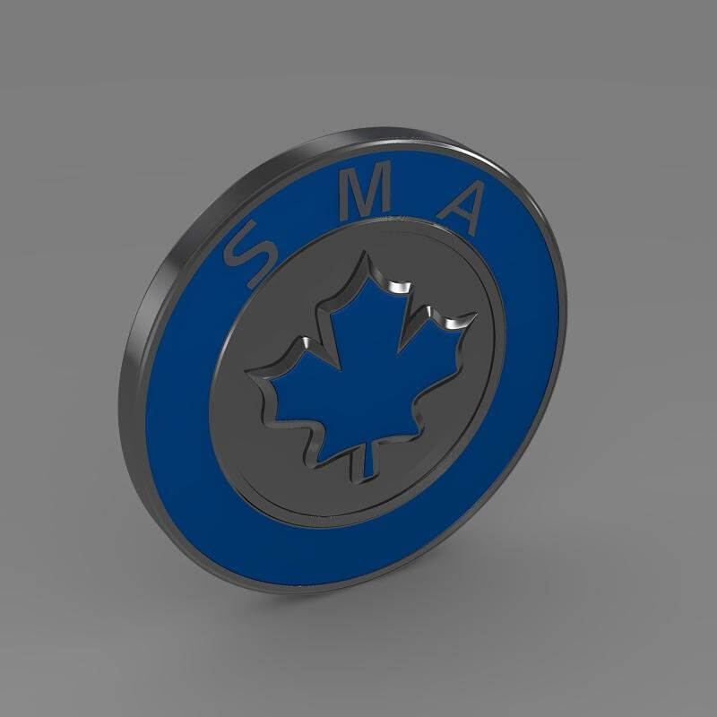SMA Logo - 3D Model by Creative Idea Studio