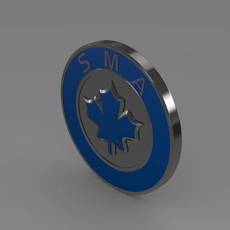 SMA Logo - 3D Model by Creative Idea Studio