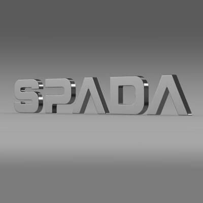 Spada Logo - 3D Model by Creative Idea Studio
