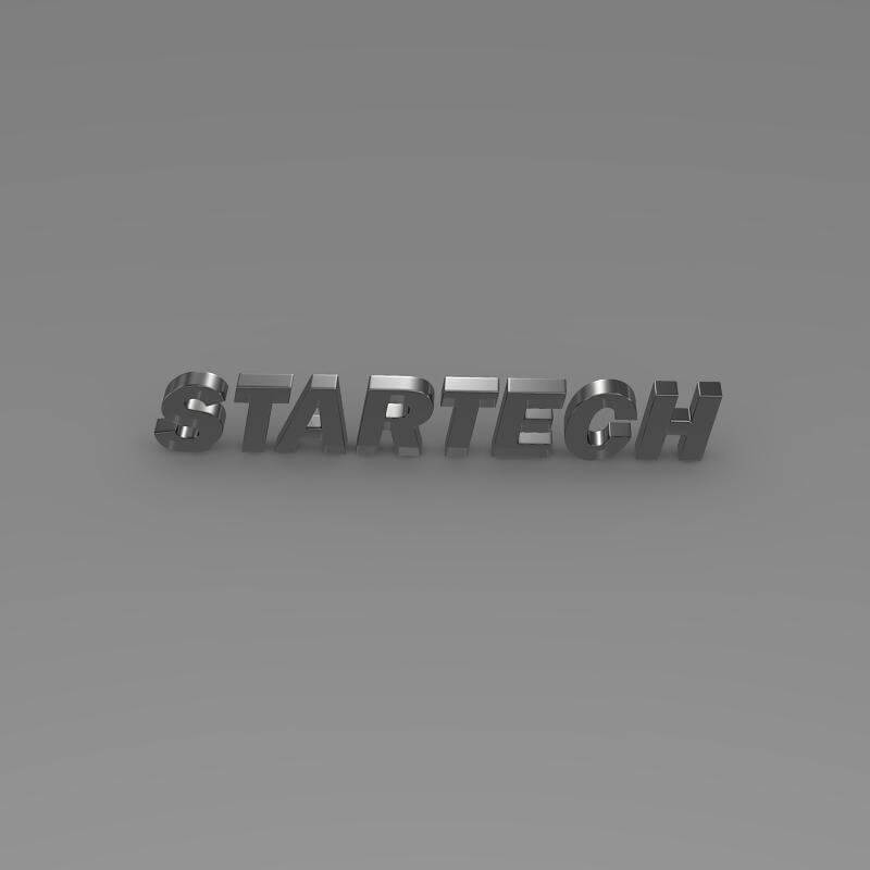 Startech Logo - 3D Model by Creative Idea Studio