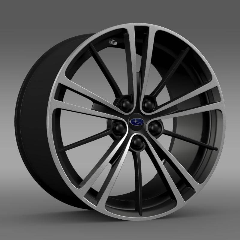 Subaru BRZ Rim - 3D Model by Creative Idea Studio