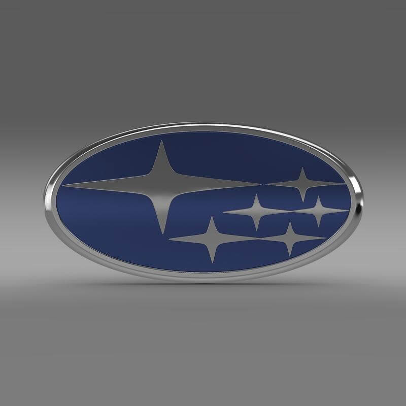 Subaru Logo - 3D Model by Creative Idea Studio