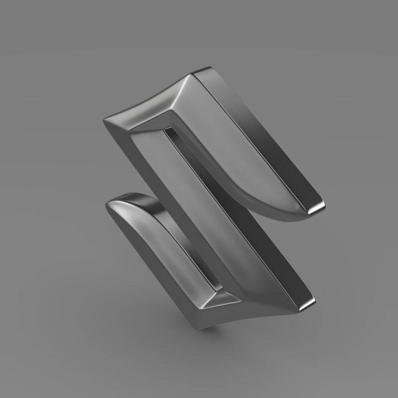 Suzuki Logo - 3D Model by Creative Idea Studio
