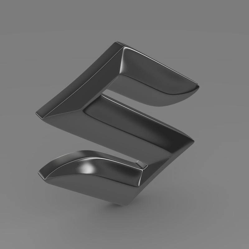 Suzuki Logo - 3D Model by Creative Idea Studio