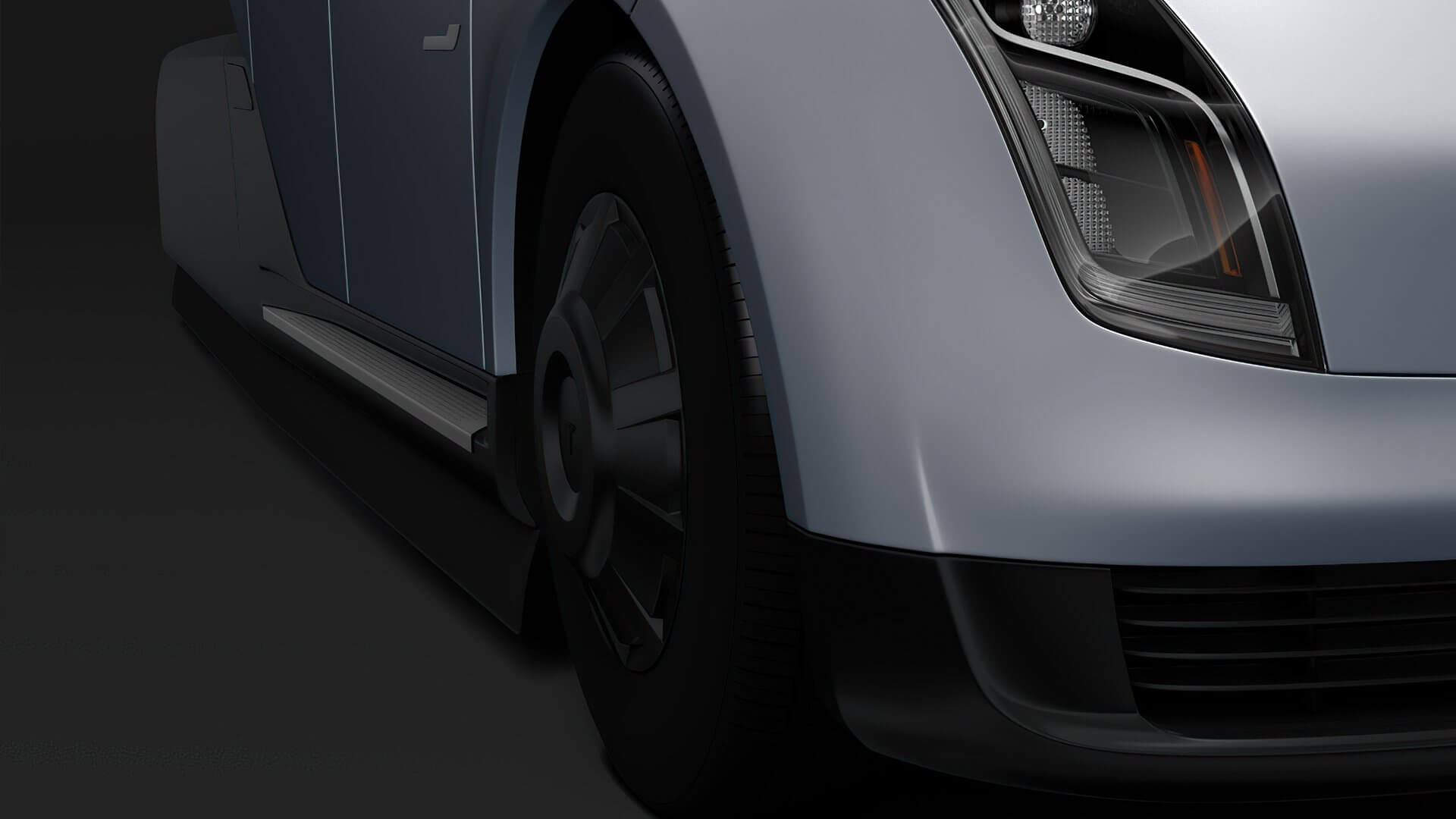 Tesla Semi 2020 Wheel - 3D Model by Creative Idea Studio