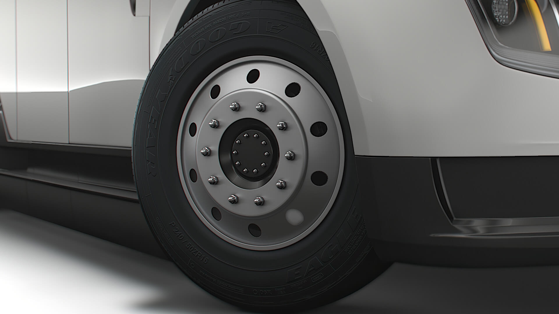 Tesla Semi Truck 2023 Wheel - 3D Model by Creative Idea Studio