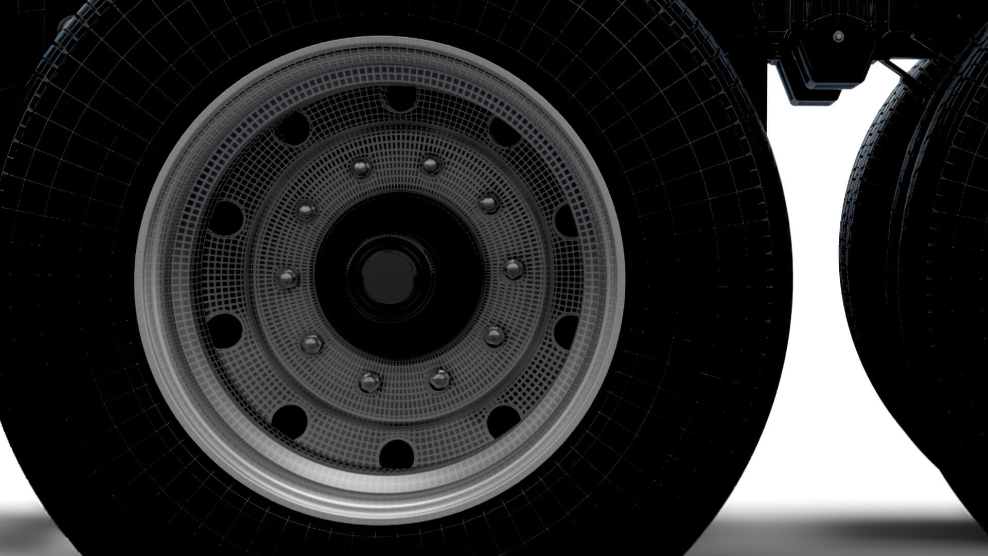 Tesla Semi Truck 2023 Wheel - 3D Model by Creative Idea Studio