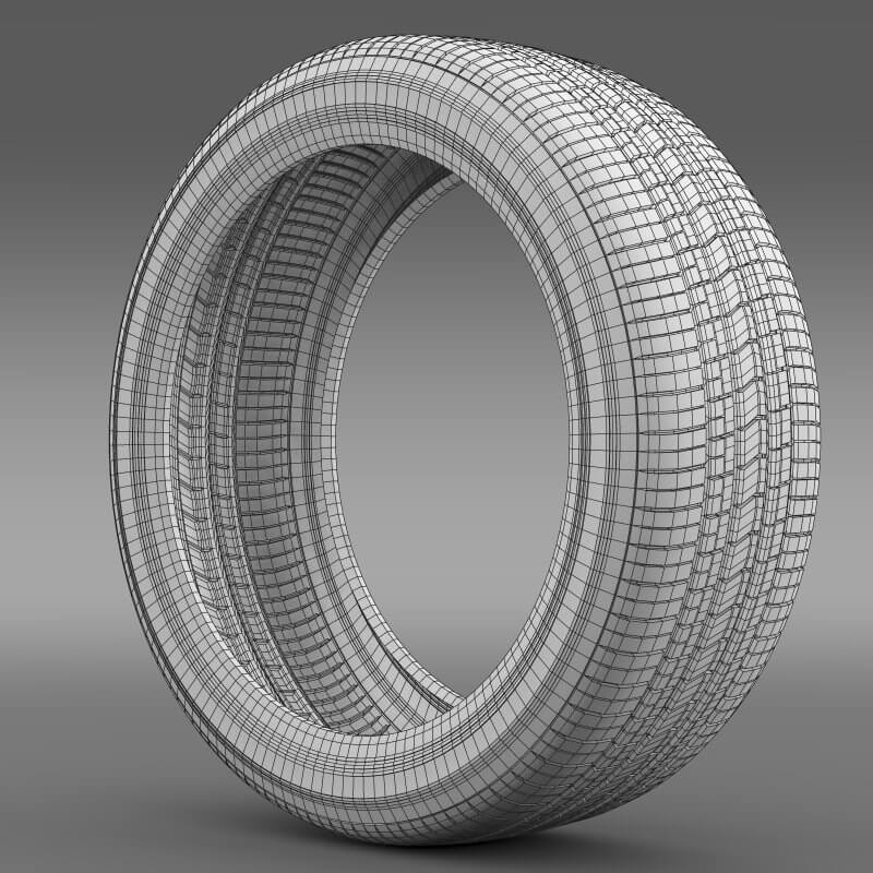 Tire - 3D Model by Creative Idea Studio