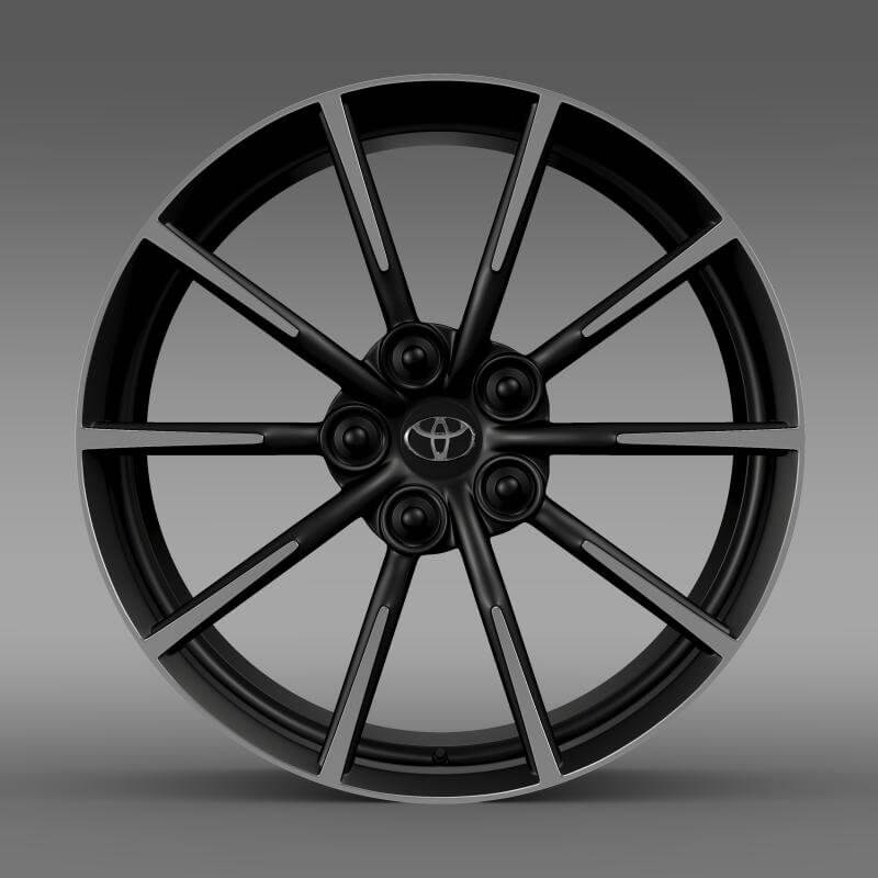 Toyota 86 G Rim - 3D Model by Creative Idea Studio