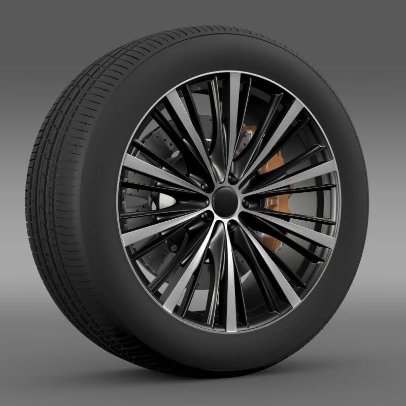 Toyota FT 86 Open Concept Wheel 2014 - 3D Model by Creative Idea Studio