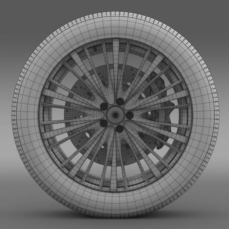 Toyota FT 86 Open Concept Wheel 2014 - 3D Model by Creative Idea Studio