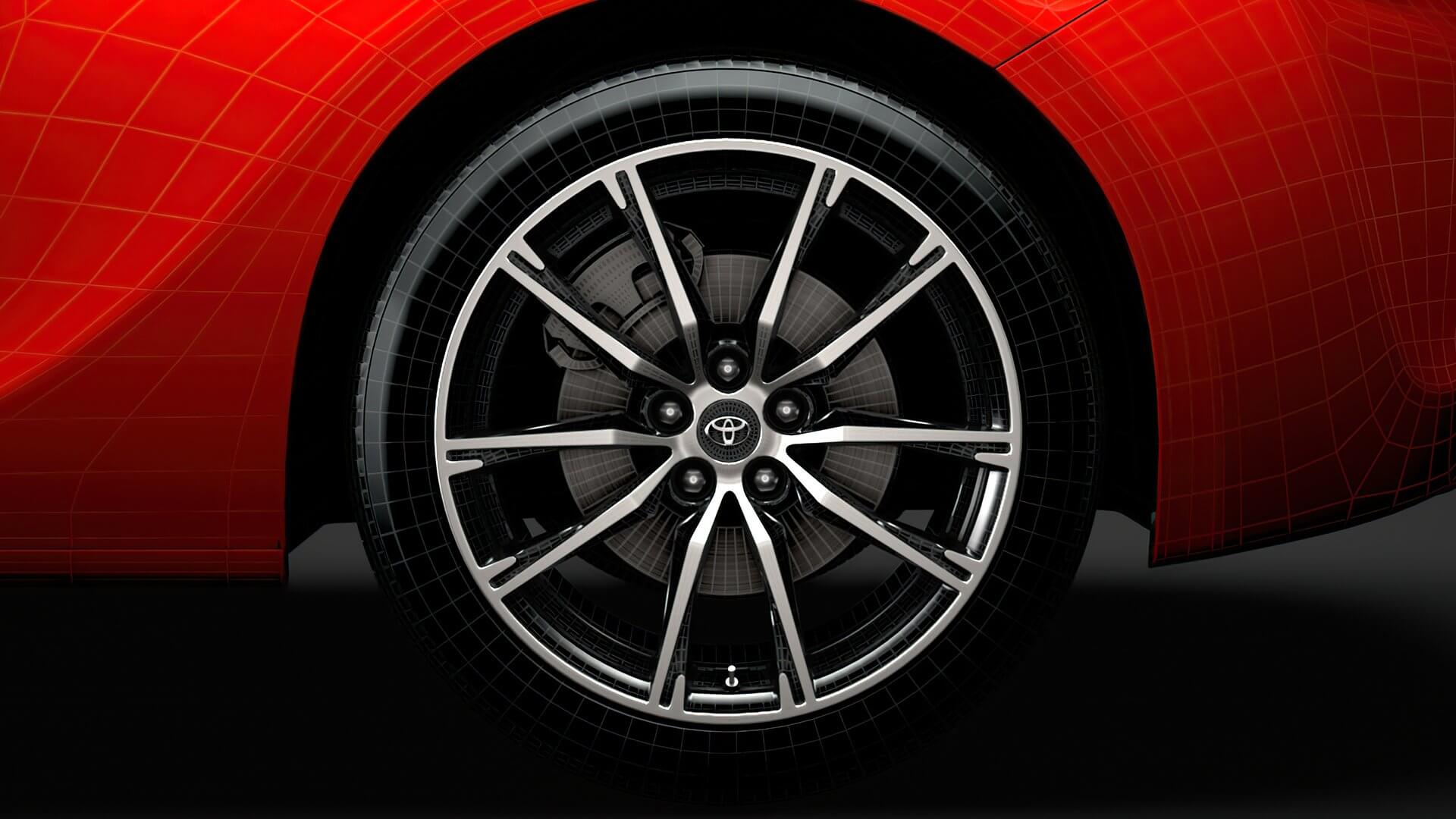 Toyota GT 86 2016 Wheel - 3D Model by Creative Idea Studio