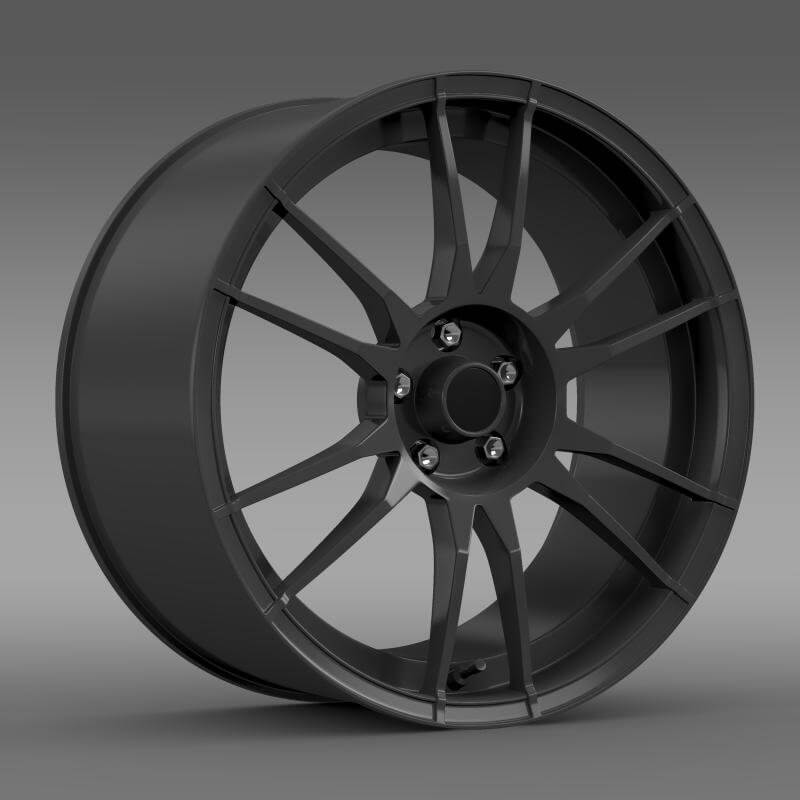 Toyota GT 86 Cup Edition Rim - 3D Model by Creative Idea Studio