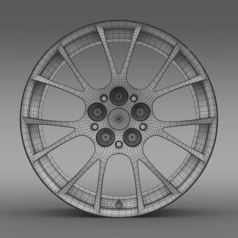 Toyota GT 86 GRMN Rim - 3D Model by Creative Idea Studio