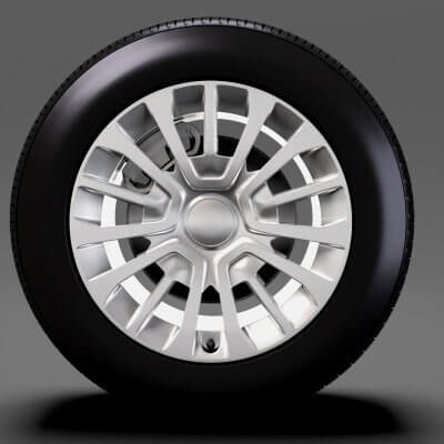 Toyota ProAce Van Wheel 2017 - 3D Model by Creative Idea Studio